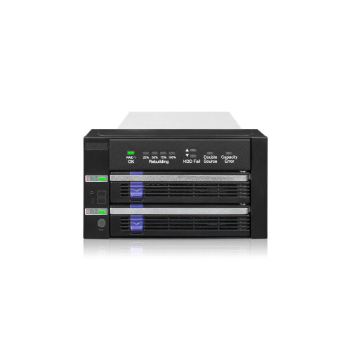 ICY Dock MB901SPR-B R1 RAID 1 SATA HDD SSD Mobile Rack Enclosure on OnBuy