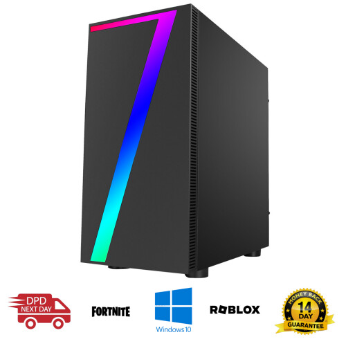 Ceres Giga Gaming RGB PC Intel Core i3-2300 8GB DDR3 120GB SSD + 1TB ...