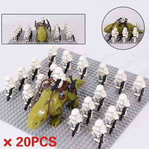 (Elves Big Horned Deer 11) 20PCS Star Wars Dewback Clone Troopers ...