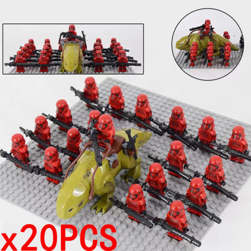 (Elves Big Horned Deer 16) 20PCS Star Wars Dewback Clone Troopers ...