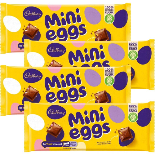 Cadbury Mini Egg Bar Pack of 4 on OnBuy