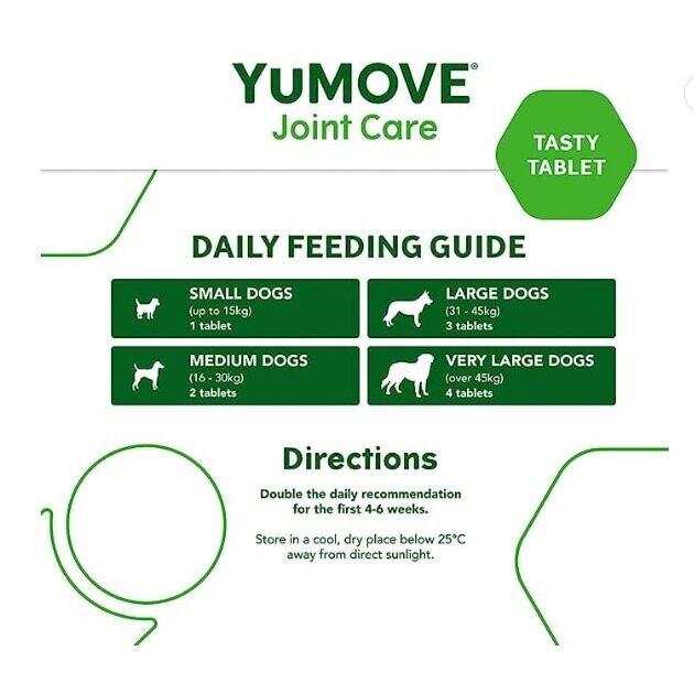 YuMOVE Senior Dog High Strength Joint Supplement Aged 9+ | 120 Tablets on OnBuy