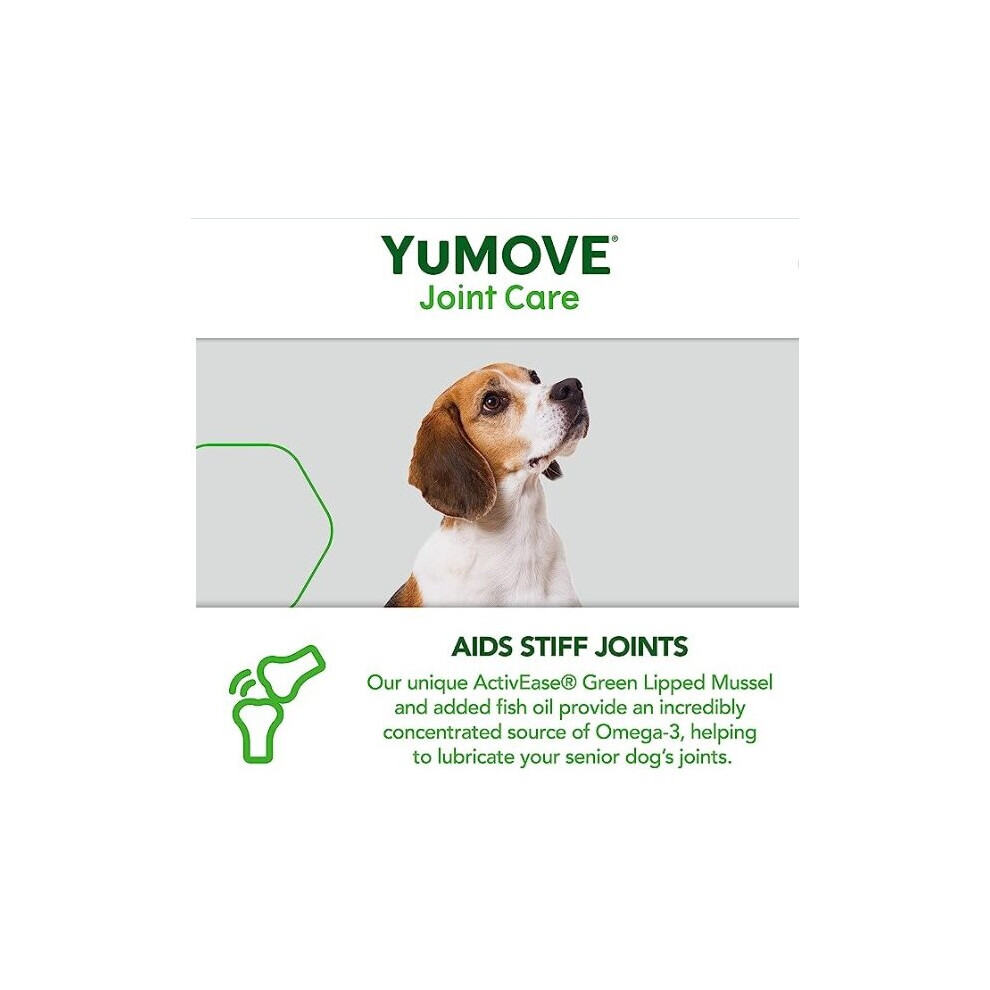 YuMOVE Senior Dog High Strength Joint Supplement Aged 9+ | 120 Tablets on OnBuy