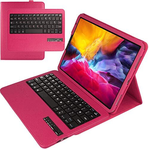 (PINK) TECHGEAR Keyboard Case for iPad Pro 11" 2021 3rd & 2nd ...
