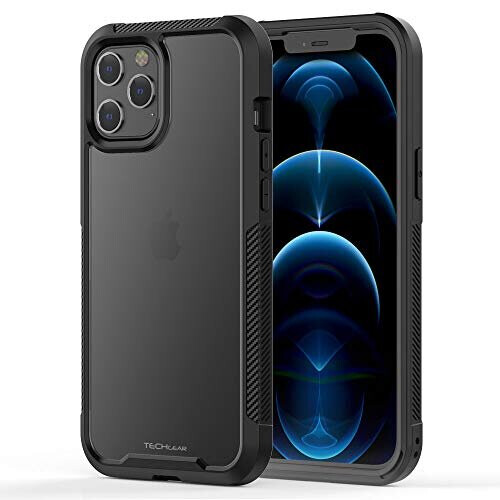 TECHGEAR iPhone 12 Pro Max Tough Case [Fusion Armour] Premium Tough ...