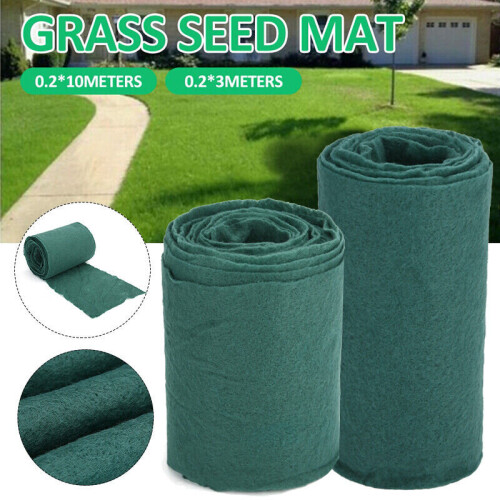 Grass Seed Mat Roll Biodegradable Lawn Seed Mat Grass Seed Germination ...