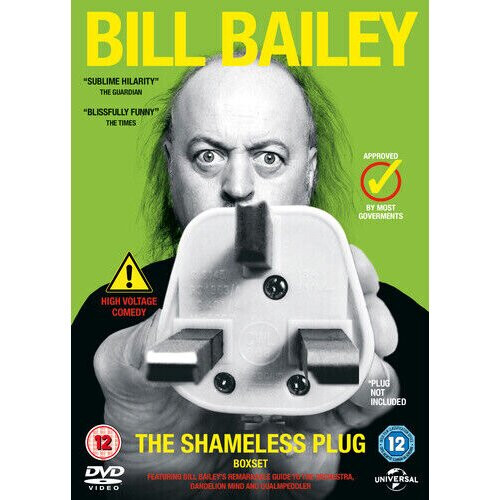 Bill Bailey The Shameless Plug Boxset DVD (2014) Bill Bailey cert 12 3 discs - Region 2 on OnBuy