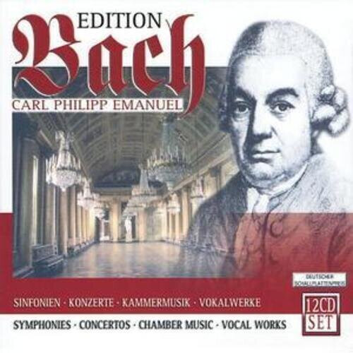 Carl Philipp Emanuel Bach Symphonies Concertos Chamber and Vocal Works ...