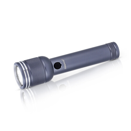Geepas LED Torch Rechargeable LED Flashlight Hyper Bright Waterproof ...