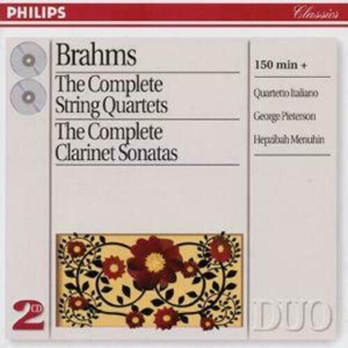 Johannes Brahms Brahms Complete String Quartets and Clarinet Sonatas CD 2 on OnBuy
