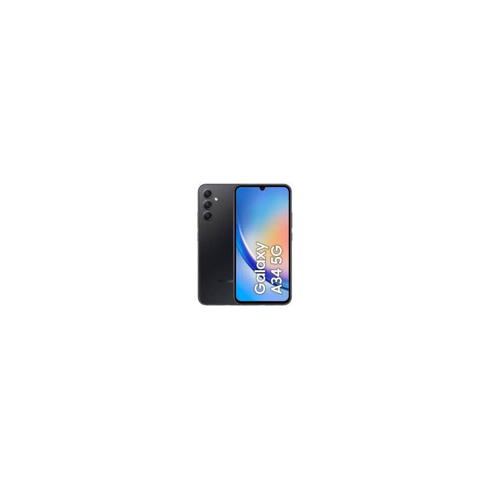 Refurbished Samsung Galaxy A34 A346E 5G 8GB/128GB Dual Black on OnBuy