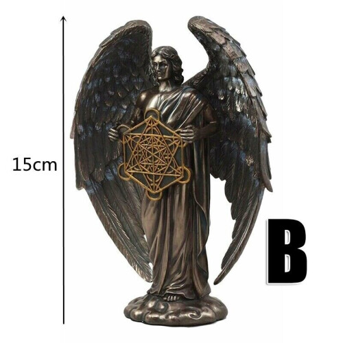 ( B) Archangel Metatron Transformed Into Sculpture Resin Figurine ...