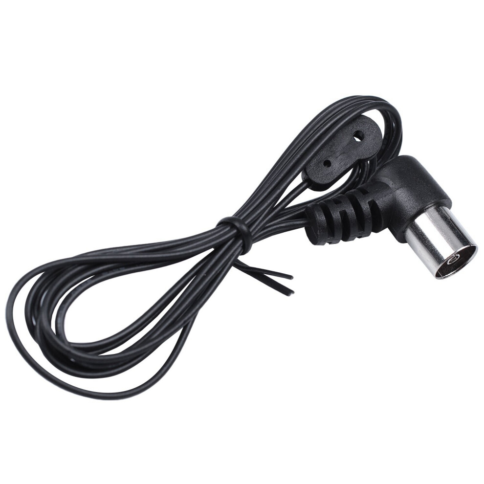 Am/Fm Antennas Fm Dipole Antenna 75 Ohm Connector Radio Stereo Indoor ...