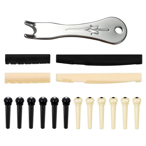 Guitar Bridge Pins Puller Pulling Remover Extractor Tool with 2 Pack ...