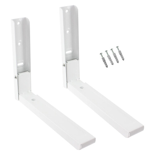 Wall Mounted Brackets for Printer Copier Extendable Mountable White on ...