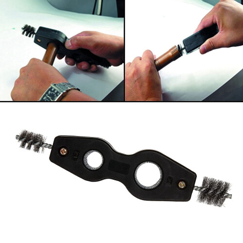 4Pcs Copper Tubing Brushes, Pipe Cleaning Tool Copper Pipe Cleaner Tool Fitting Brushes Copper ...