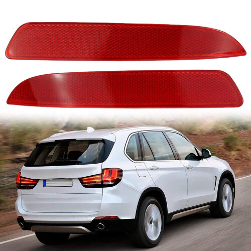 Car Rear Bumper Light Reflector Light Warning Tail Light for X5 E70 ...