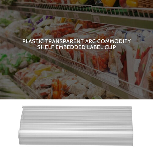 Wire Shelf Label Holders, 30 Pack Plastic Wire Shelf Label Clips with ...