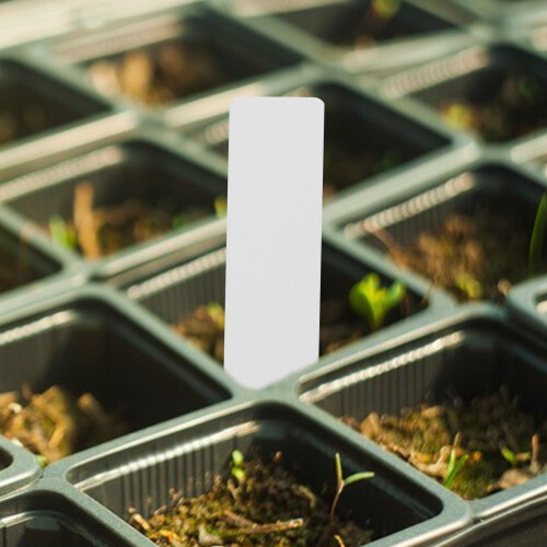 500 Pcs Reusable Pvc Plant Tag Label Tree Fruit Seedling Garden ...