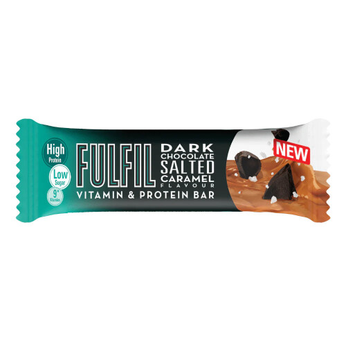 Fulfil Dark Salted Caramel 55g (Pack of 15) on OnBuy
