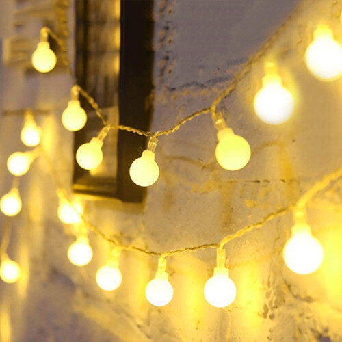 6M String Lights,40 Small Balls IP65 Waterproof on OnBuy