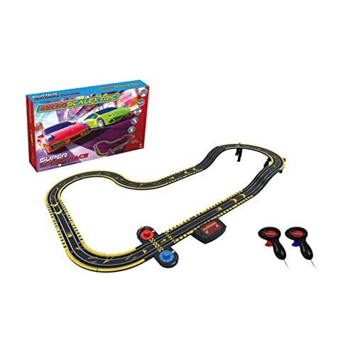 Micro Scalextric Super Speed Race Set - Lamborghini vs Porsche ...