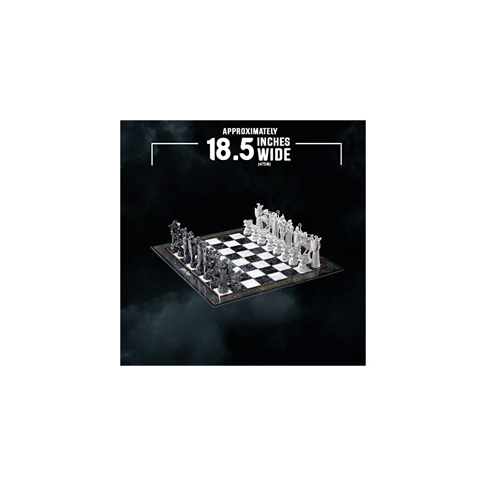 The Noble Collection Harry Potter Wizard Chess Set - Includes Chess ...