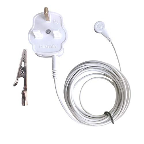 UK Standard Grounding Cord Cable Plug with Alligator Clip use for ...