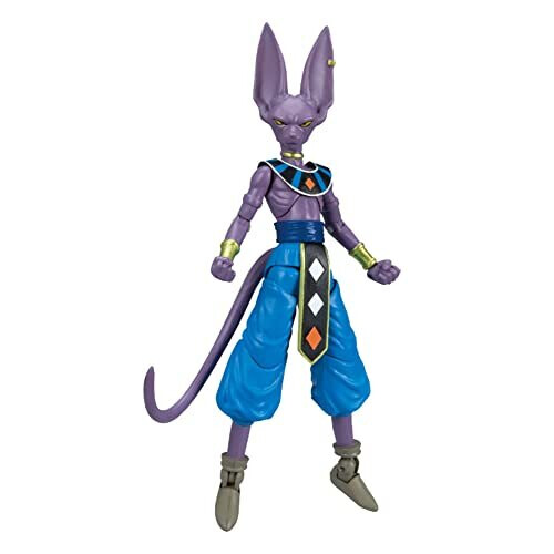 Bandai Dragon Ball Evolve Beerus Anime Figure | 12.5cm Dragon Ball ...