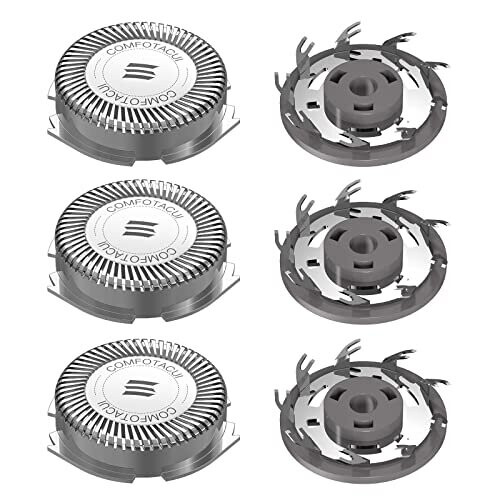 Replacement Shaver Heads for Philips Aquatouch 3 Pack, Ancable Shaver ...