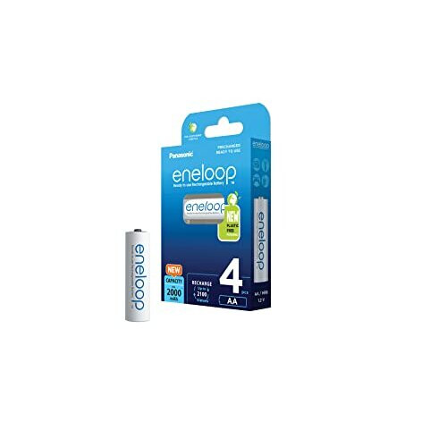 Panasonic Eneloop Ready To Use Ni Mh Battery Aa Mignon 4 Pack