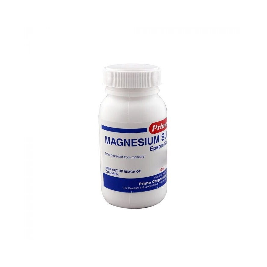 Prime Magnesium Sulphate I.P. Epsom Salt Naturally Relieve Constipation ...