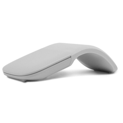 (White) Bluetooth 4.0 /5.0 Folding Wireless Mouse Arc Touch Roller Computer Silent Mouse ...