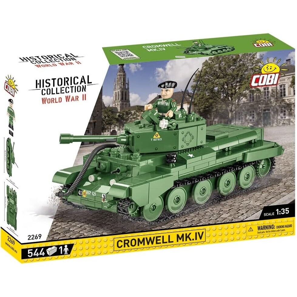 Cobi Toys World War II CROMWELL MKIV 541 Pieces Toys on OnBuy