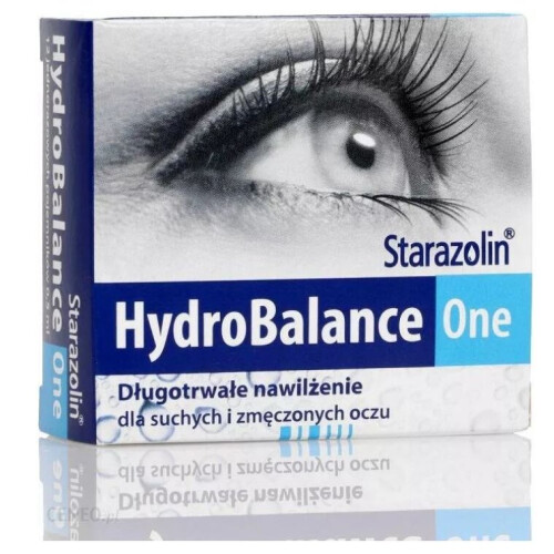 STARAZOLIN HYDROBALANCE ONE Tired Irritated Eye Drops krople do oczu 12 ...