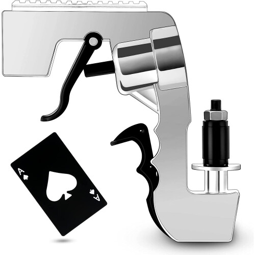 Champagne Gun, The 3rd Generation Champagne Gun Shooter Beer Gun ...
