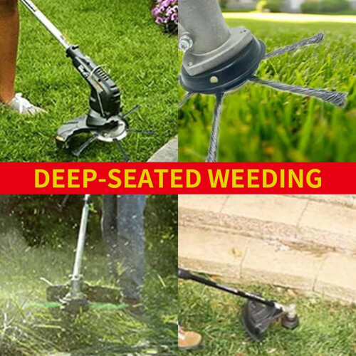 Grass trimmer metal wire store