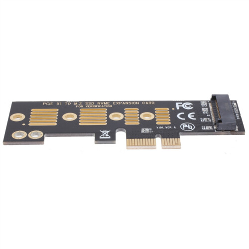 M2 SSD NVME to PCIE X1 Adapter Card PCIE X1 to M2 Expansion Card Hard ...