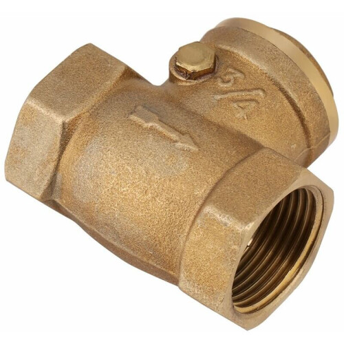 Check Valves DN20 Female Thread Brass Check Valve with Non-Return Valve ...