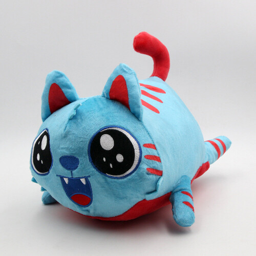 25cm Cute Game Gravycatman Blue Cat Plush Toy Soft Stuffed Doll on OnBuy