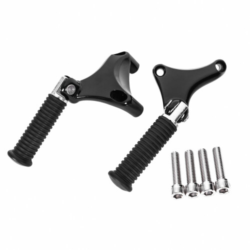 Motorcycle Black Passenger Rear Foot Pegs Footpegs Mount For 1200 Xl ...
