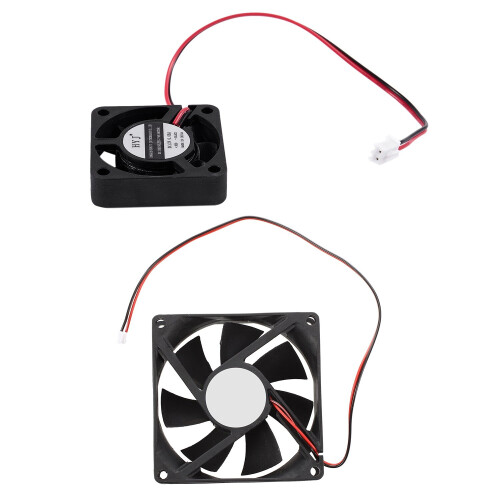 DC 12V 0.1A 2 Pin PC Case CPU Cooler Cooling Fan 40mm x 40mm x 10mm ...