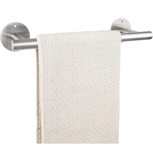 Self Adhesive Towel Rack,16inch Stainless Steel Single Towel Rack ...