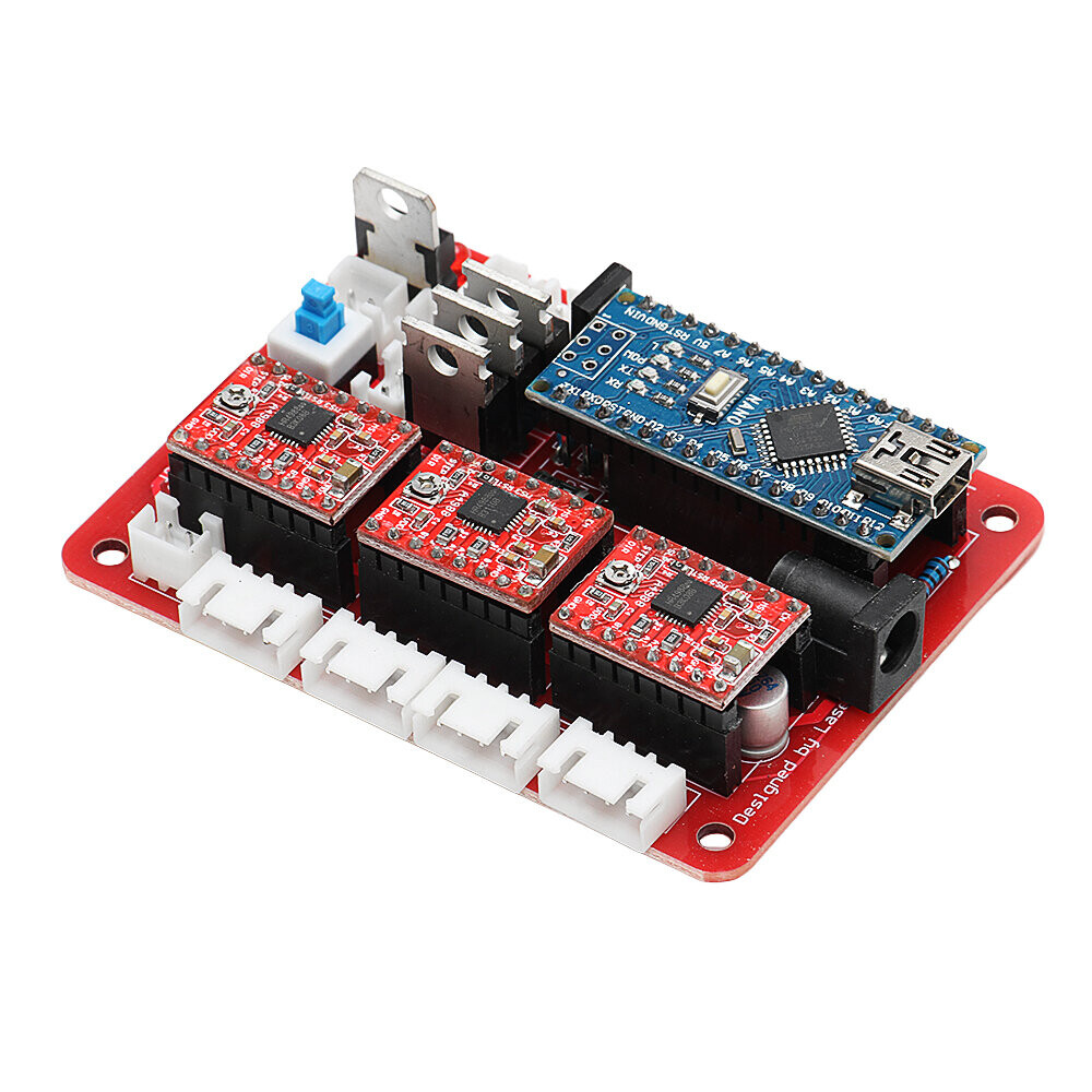 Original 2417 CNC Router 3 Axis Control Board GRBL USB Stepper Motor ...