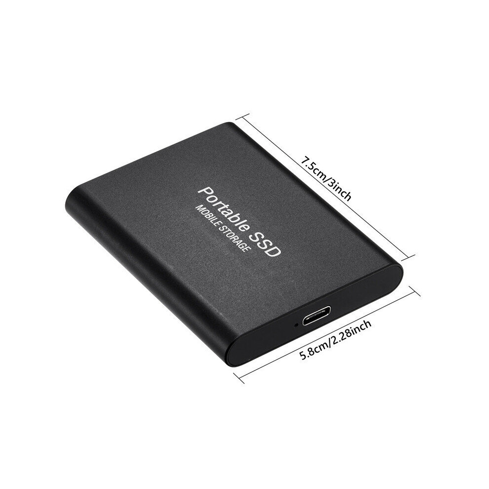 (64TB, black) External Hard Drive Portable Shockproof Mobile SSD on OnBuy