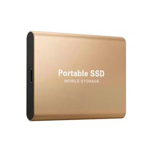 (128TB, gold) External Hard Drive Portable Shockproof Mobile SSD on OnBuy