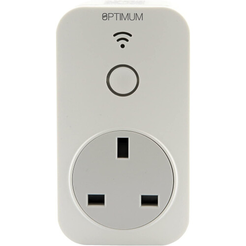 OPTIMUM WIFI 3 Pin Plug In Programmable Timer Control Socket Switch OP ...