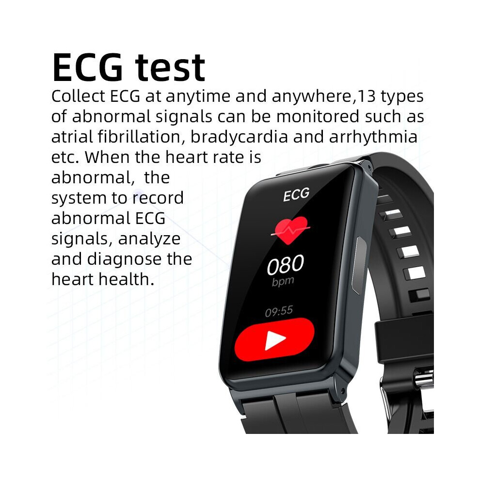 Blood Glucose Sugar Smart Body Temperature ECG HRV Monitoring Fitness ...