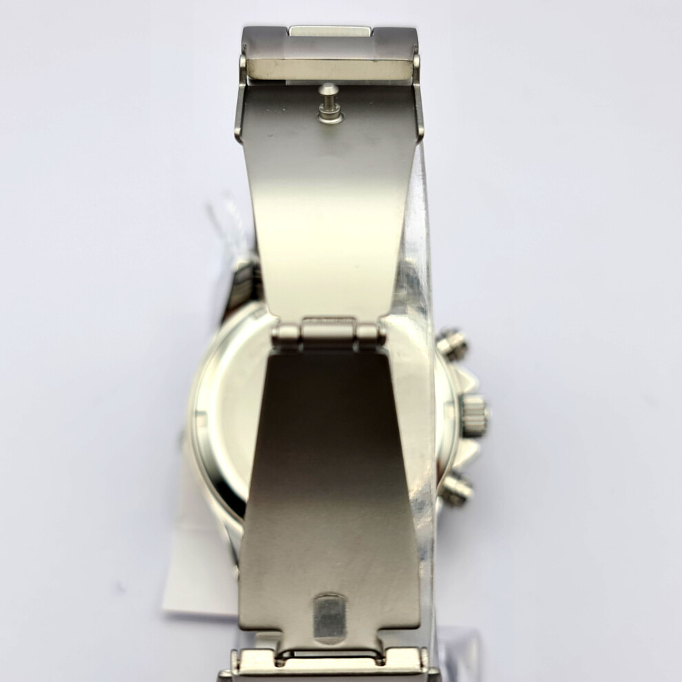 NEW HUGO BOSS 1513755 SILVER BLUE DIAL STAINLESS STEEL MEN'S WATCH on OnBuy