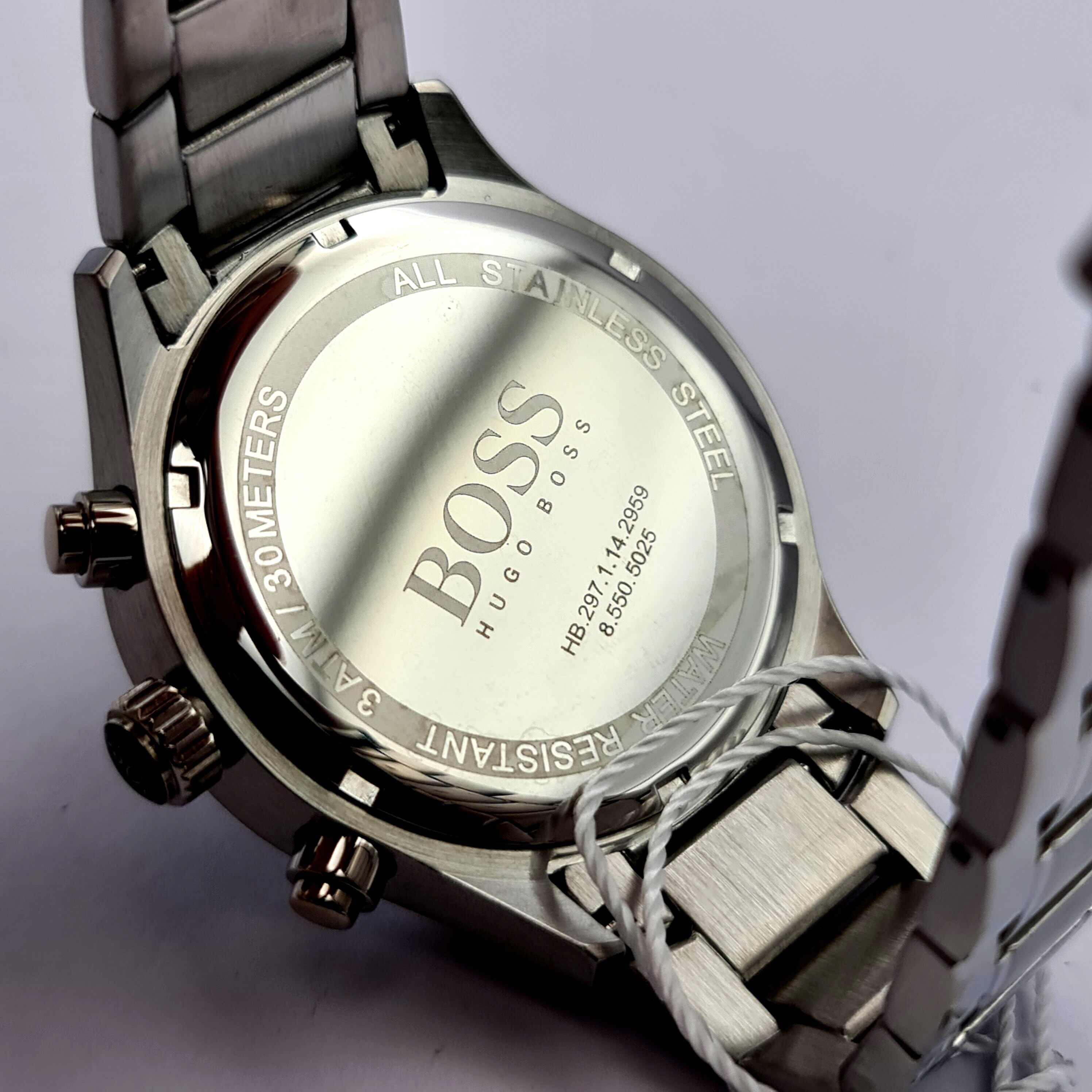 HUGO BOSS GRAND PRIX HB1513478 Blue Silver Men's Chronograph Watch on OnBuy